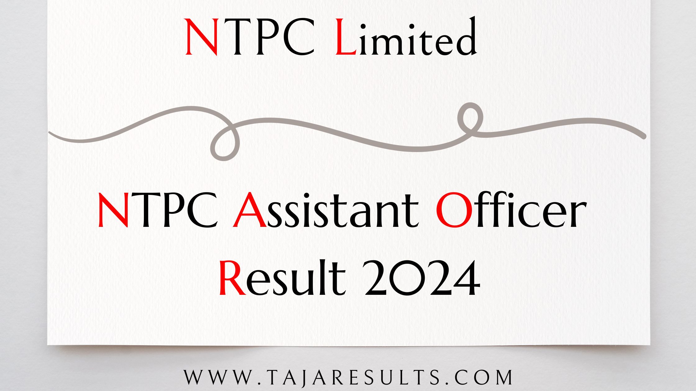 NTPC Assistant Officer Result 2024 Date - Environment Management Merit ...