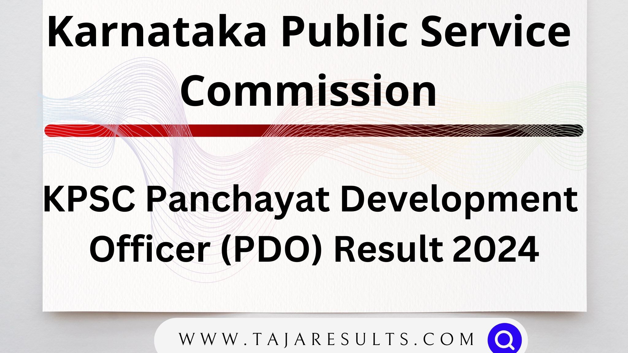 KPSC PDO Result 2025 - Karnataka Panchayat Development Officer Marks List & Merit List - Taja ...