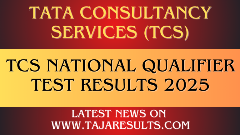 TCS NQT Results 2025 - Download Scorecard, Merit List PDF